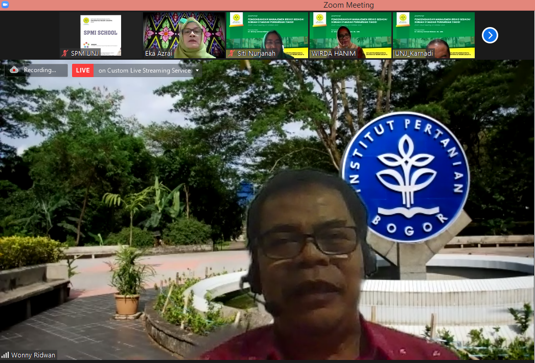 Pengembangan Manajemen Risiko Sebagai Sebuah Standar Perguruan Tinggi ...